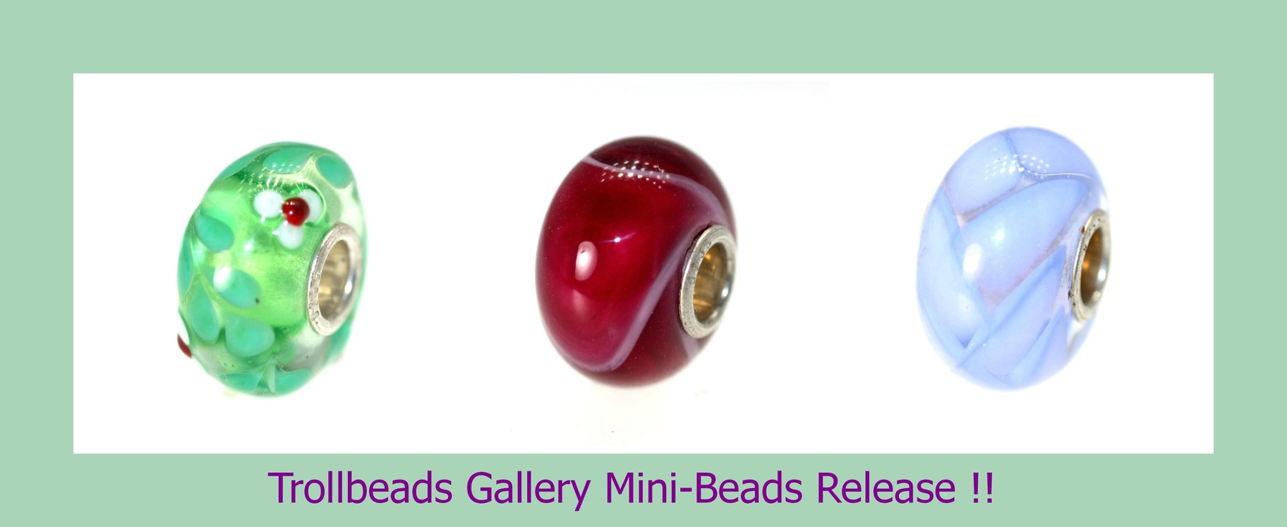 New Mini-Bead Release at Trollbeads Gallery!